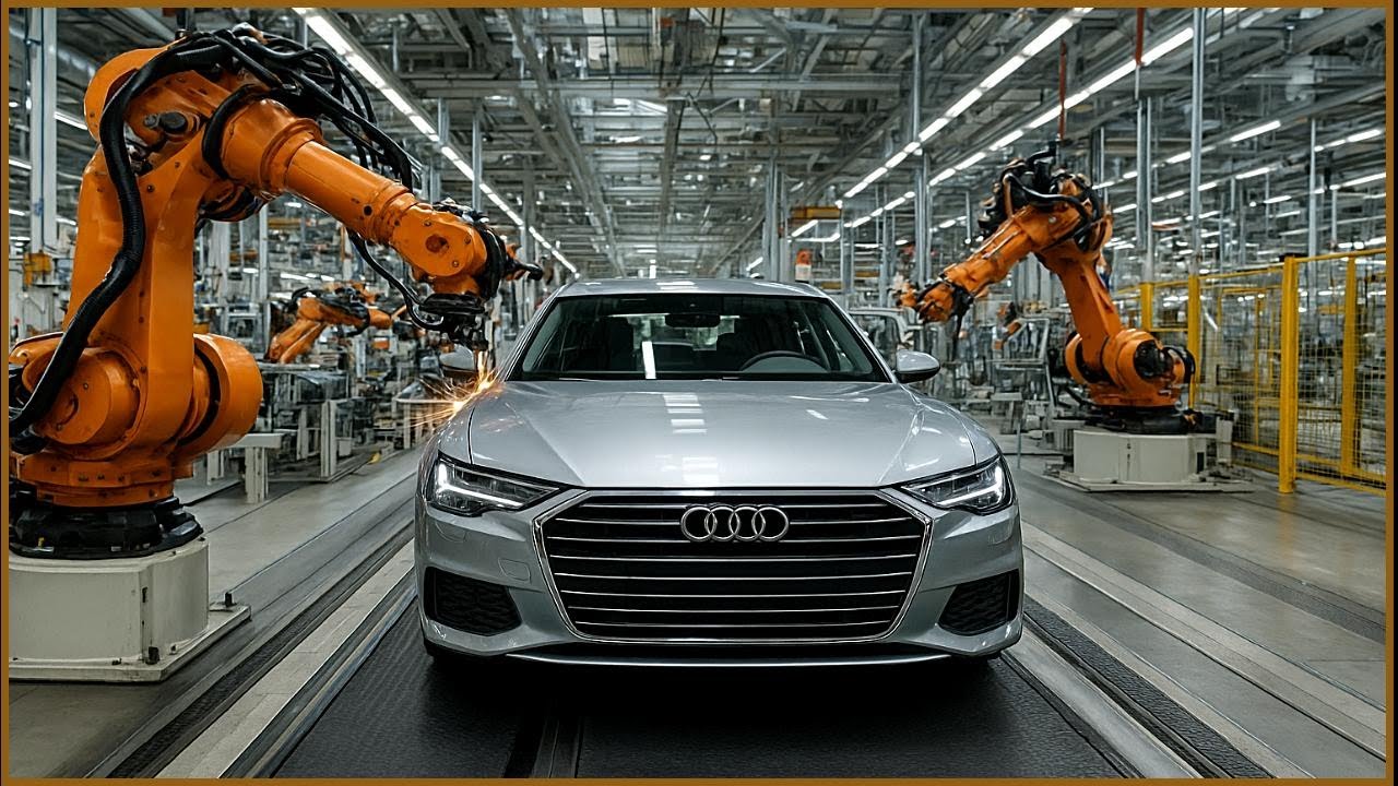 Inside Audi’s Luxury Car Factory in Hungary | From Parts to Perfection ...