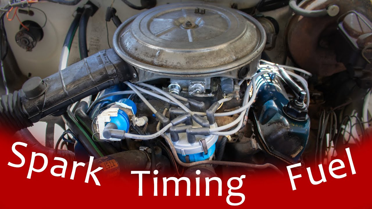 Fixing Rough Idle 1977 Ford F250 351m Engine with Duraspark 2 II ...