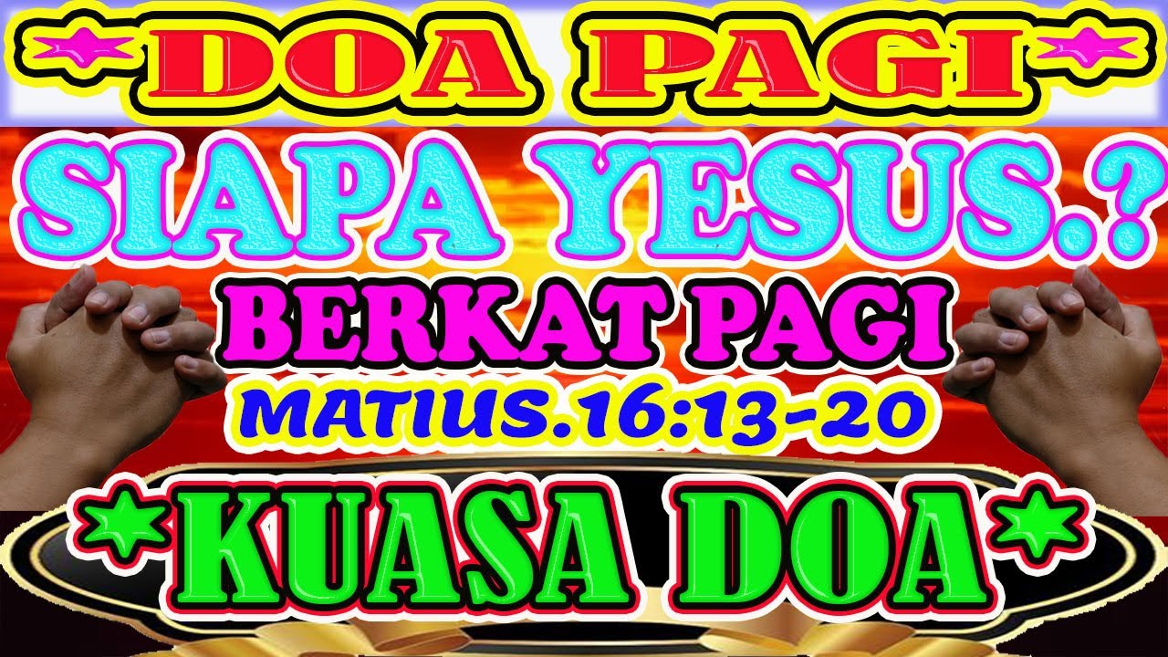 💝Renungan pagi kristen hari ini, doa pagi, renungan pagi, doa pagi ...