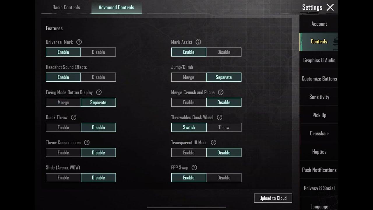 3.5 Update New Basic Setting (Firing Mode Button Display auto/single)pubg/bgmi - YouTube