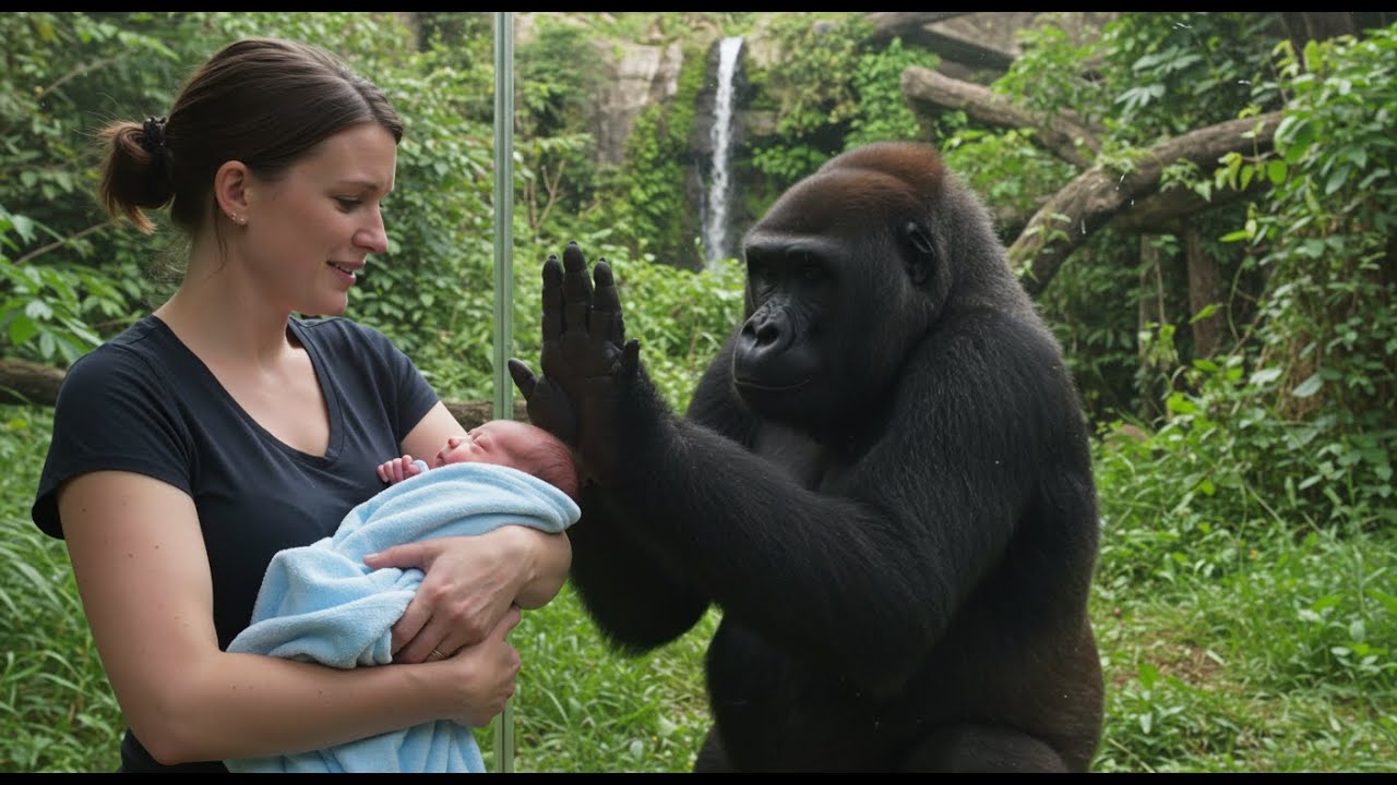 Gorilla MAKES Mom CRY - Unbelievable Zoo Connection - YouTube