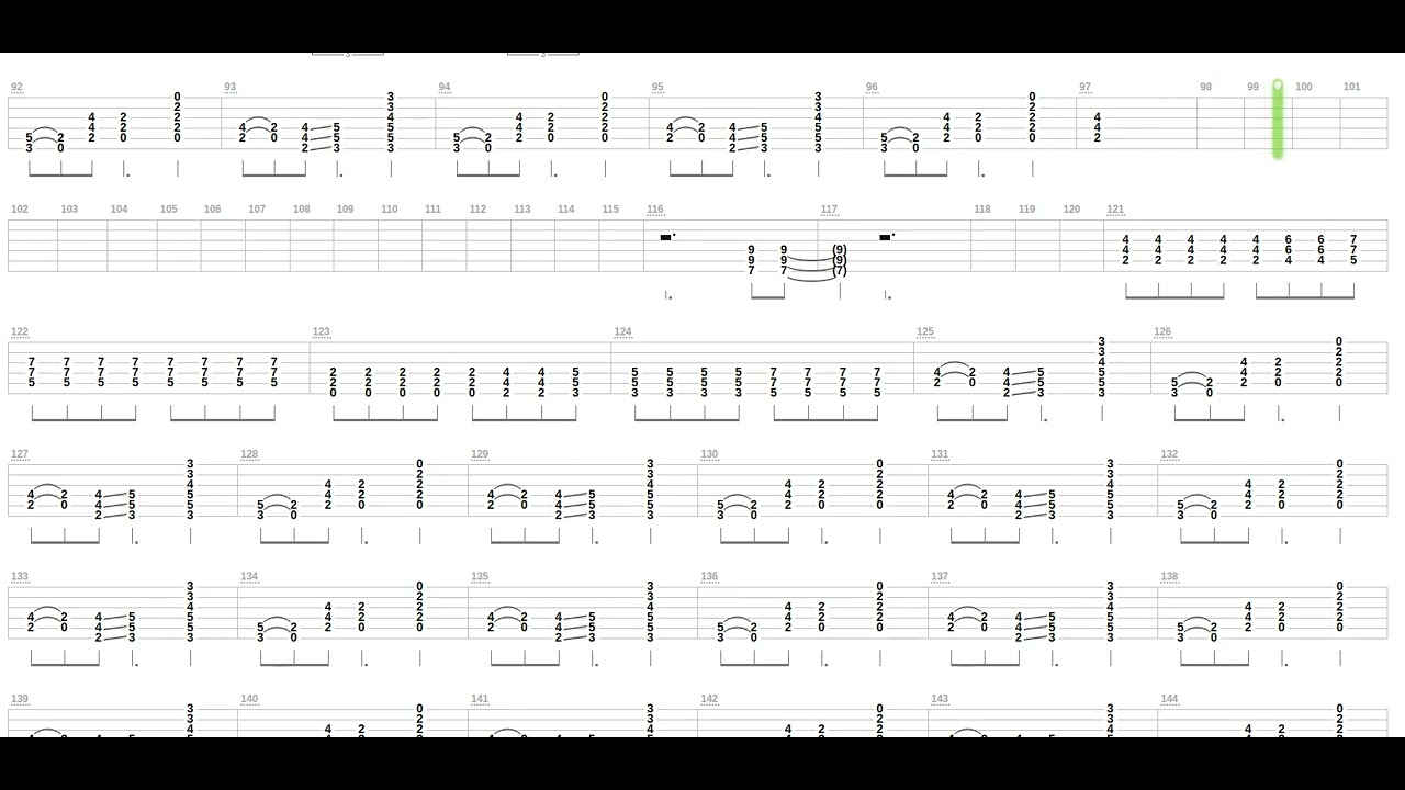 Psycho Circus Tab by KISS + Guitar only + Guitar tab - YouTube