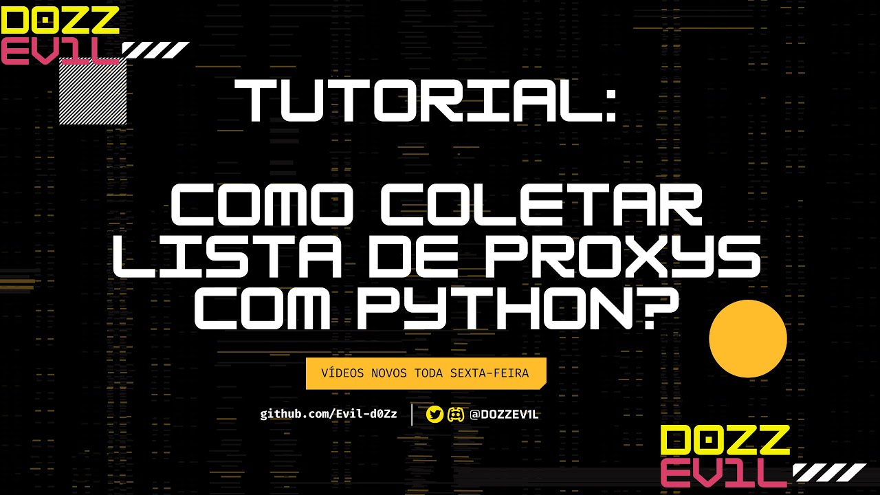Tutorial Como Coletar Listas De Proxys Com Python Youtube 2771