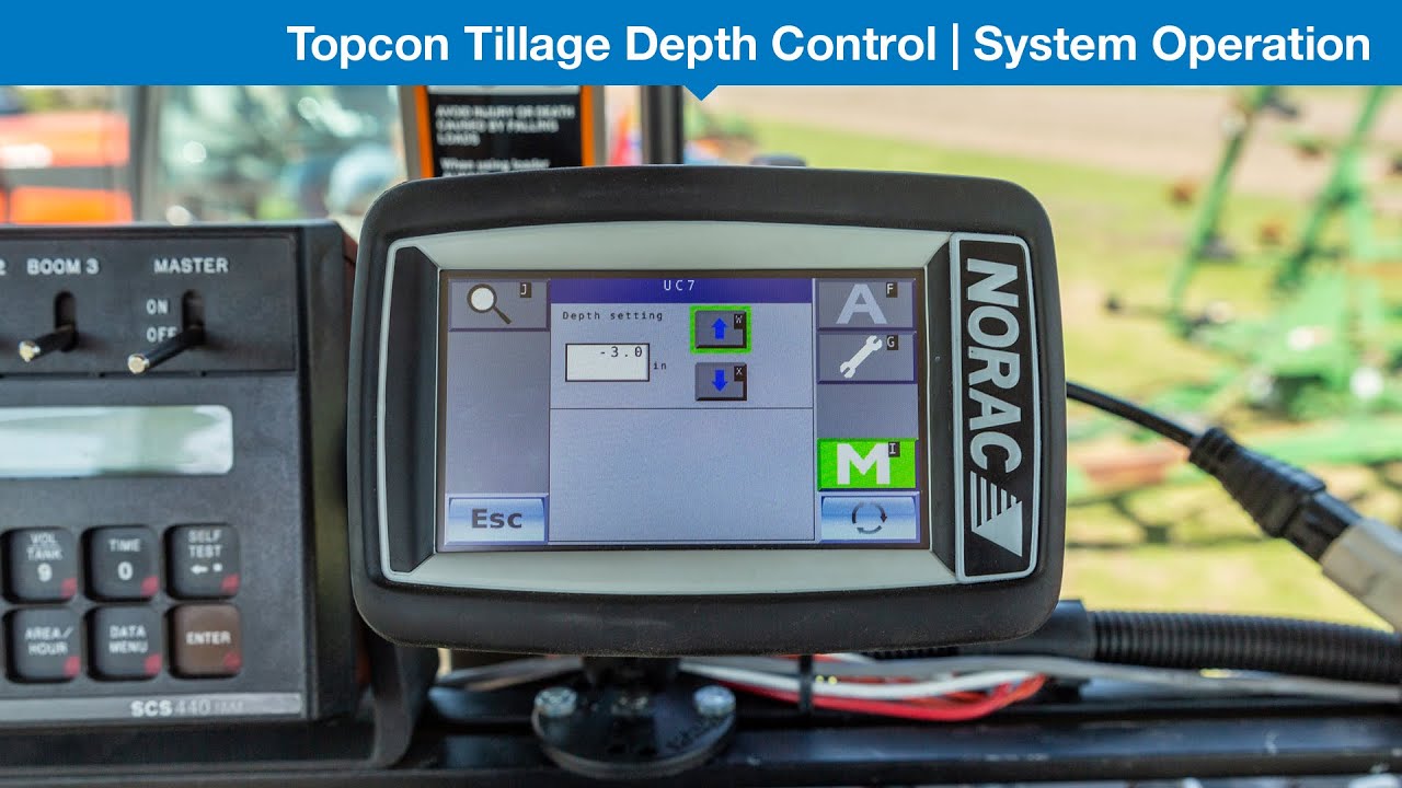 Topcon Tillage Depth Control | System Operation - YouTube