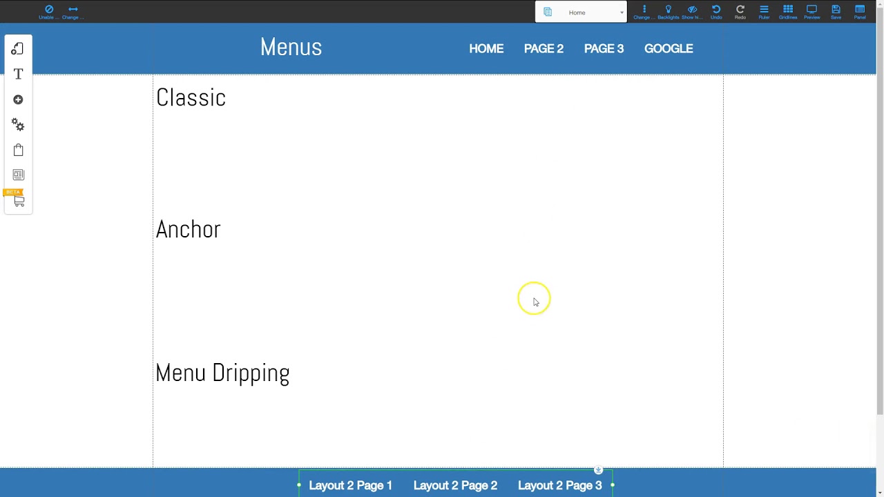 Configuring Menus in Pixel Perfect - YouTube