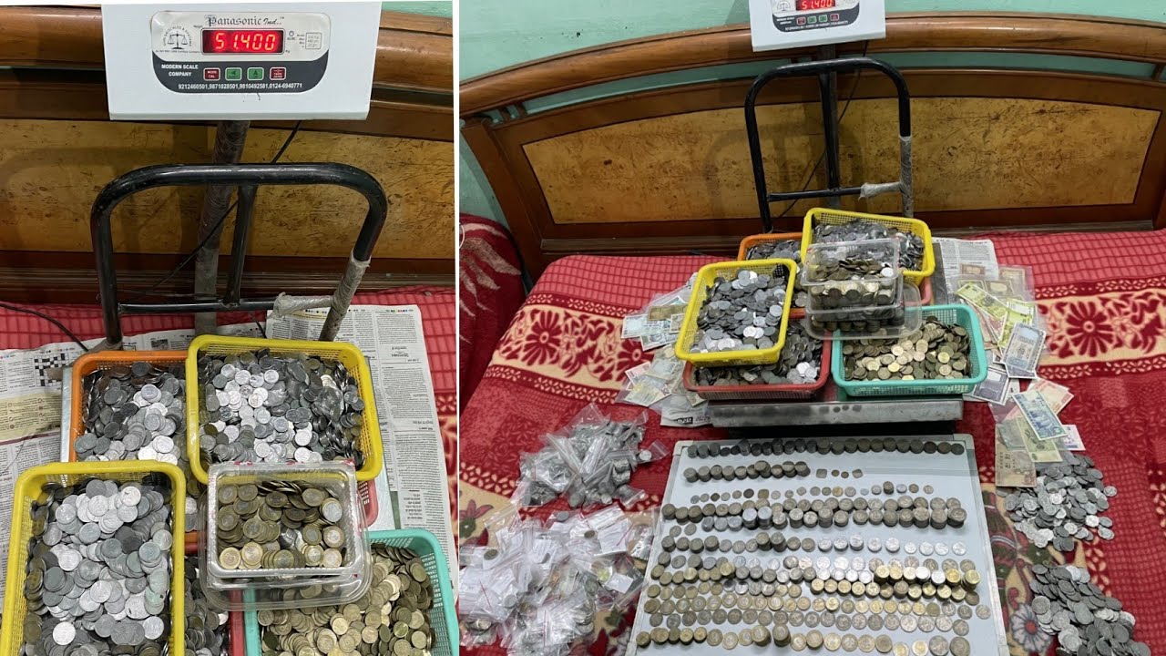 World coins collection |50 kg coins |25 thousand coins|50 किलो सिक्के ...
