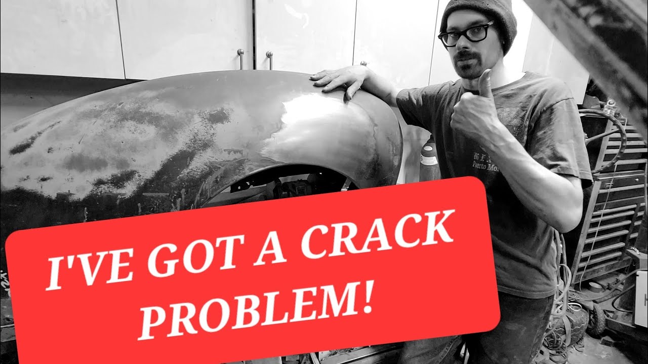 1940 Ford Fender Repair. Part 1: Fixing a Catastrophic Crack - YouTube