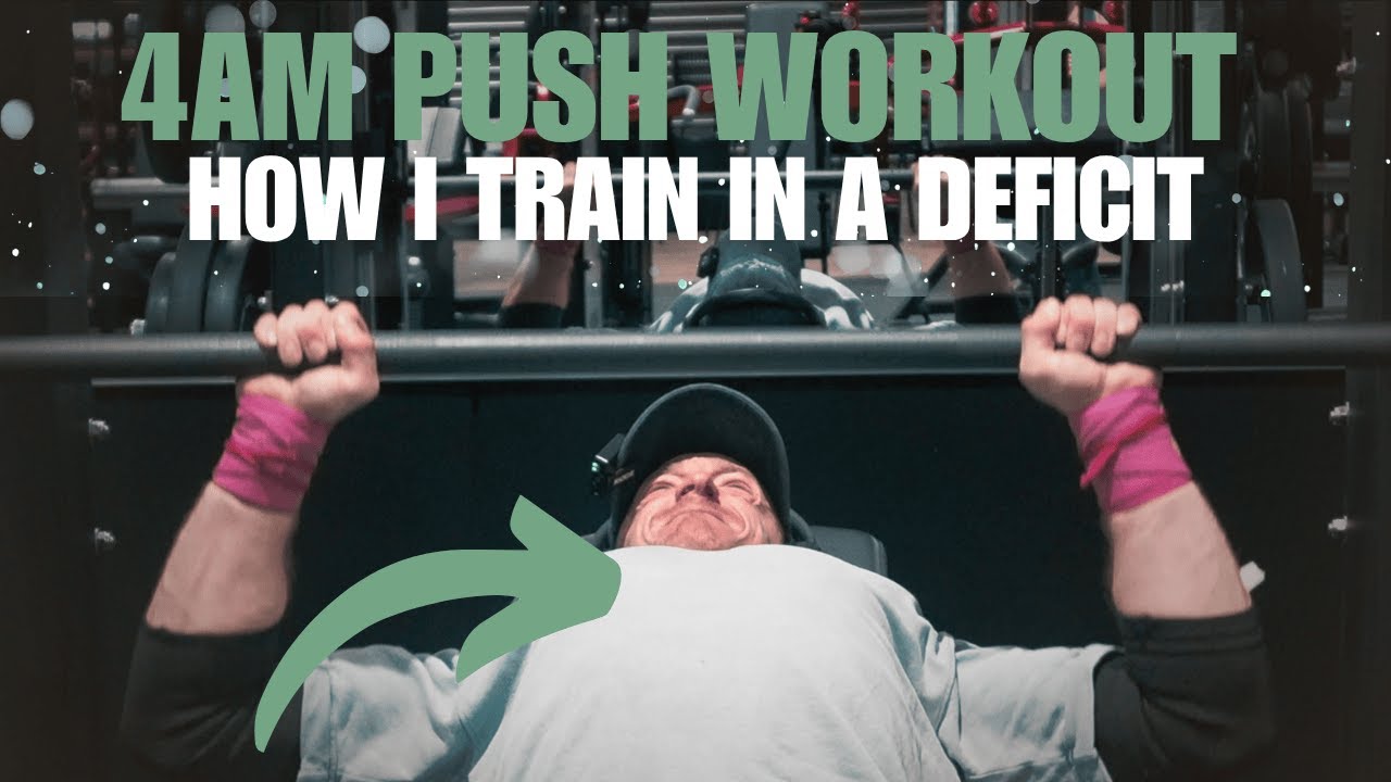 Push Workout for Muscle Growth | 4AM Fat Loss Grind 🔥 - YouTube