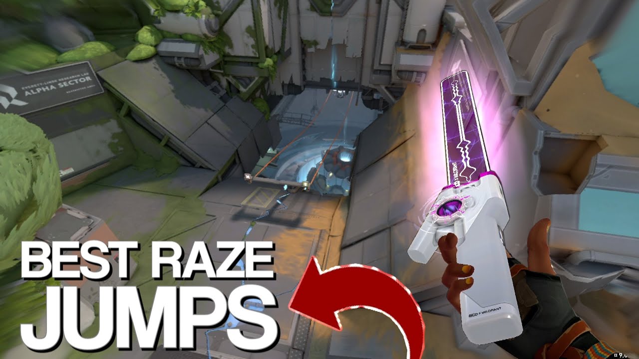 The BEST Raze Jumps on Fracture - YouTube