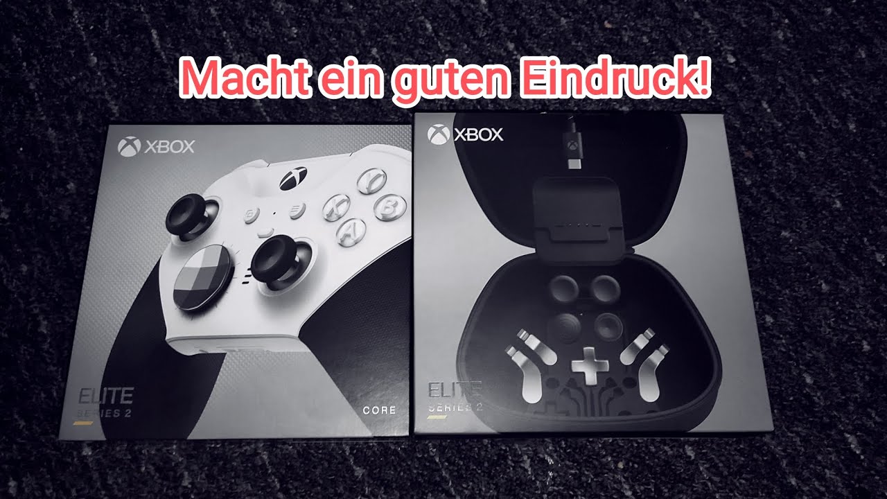 XBOX Elite Series 2 Core Controller ! Unboxing ! #german - YouTube