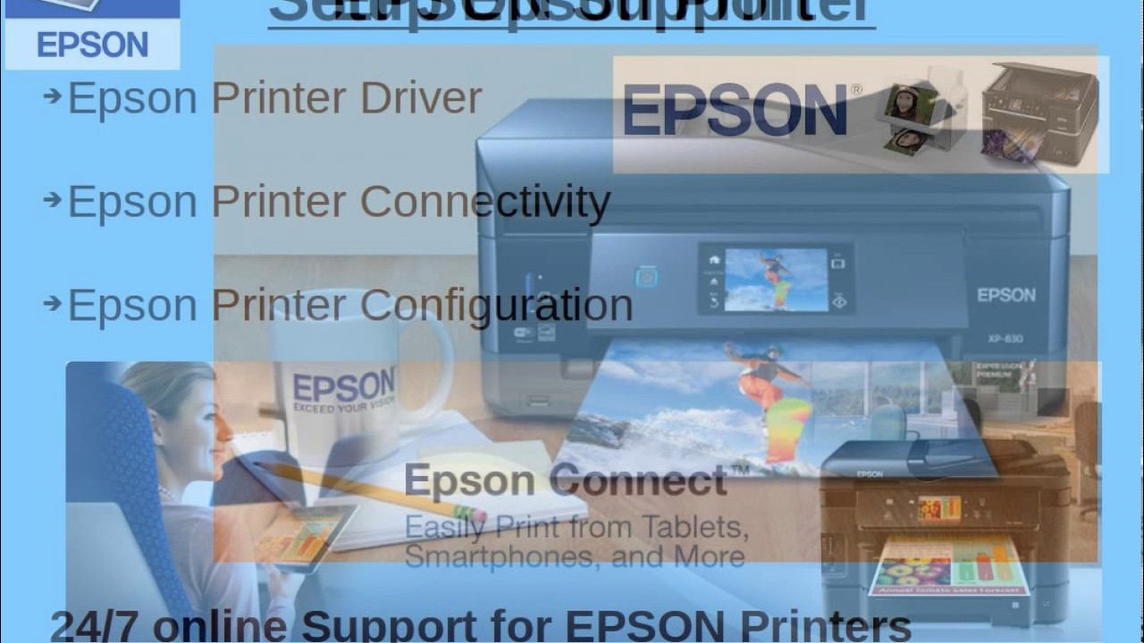 Epson Support - YouTube
