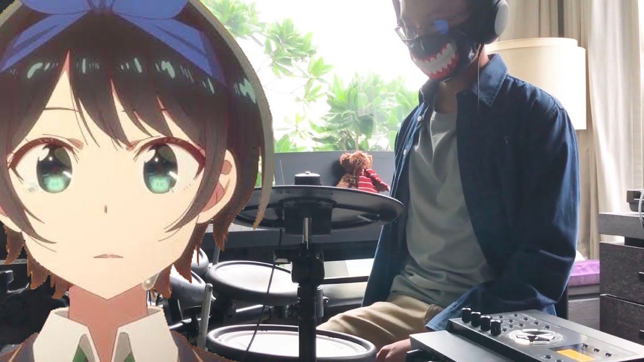 "First Drop" - Rent A Girlfriend ED 2 (Ruka's Theme) by Halca [Drum ...