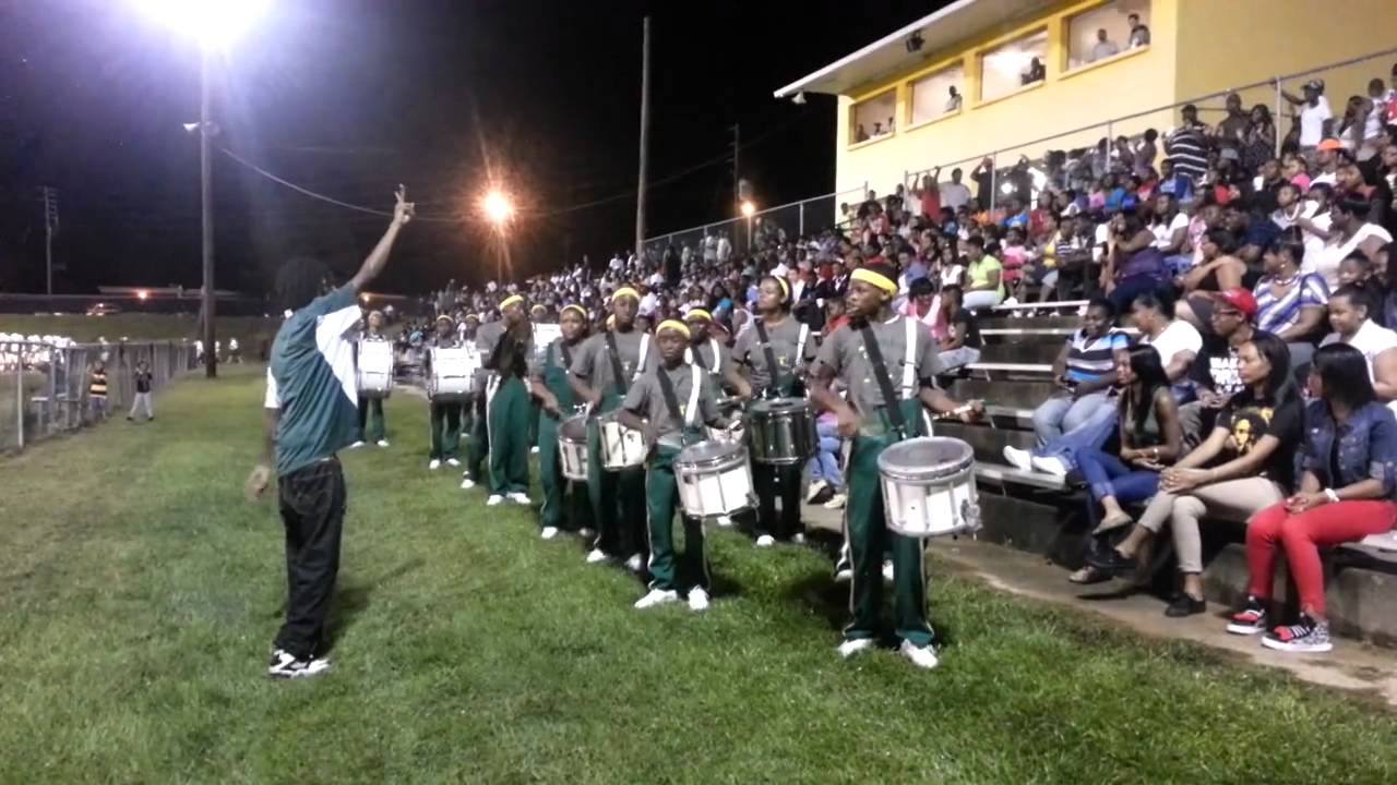 Terrell County Greenwave Band Drumline 2012-2013 - YouTube