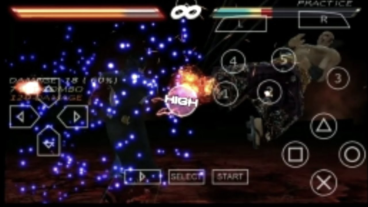 Tekken 6 ppsspp random characters combos - YouTube