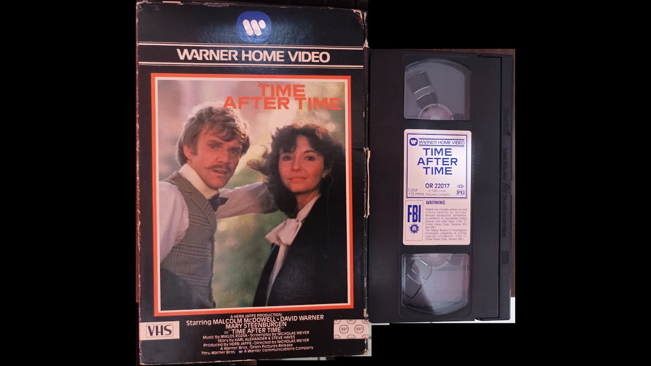 Opening to Time After Time 1981 VHS - YouTube