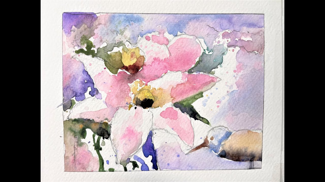 Watercolor Bouquet Painting Techniques - with Professional Artist Chris ...