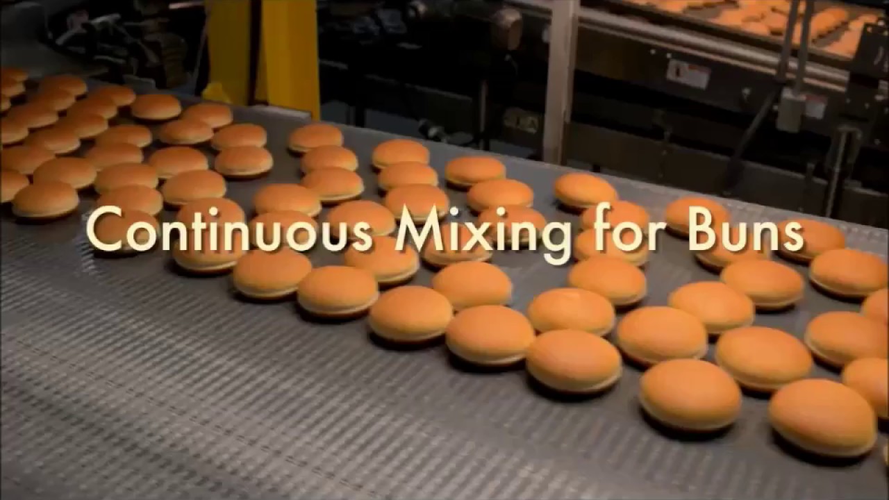 Continuous Mixing for Buns - YouTube