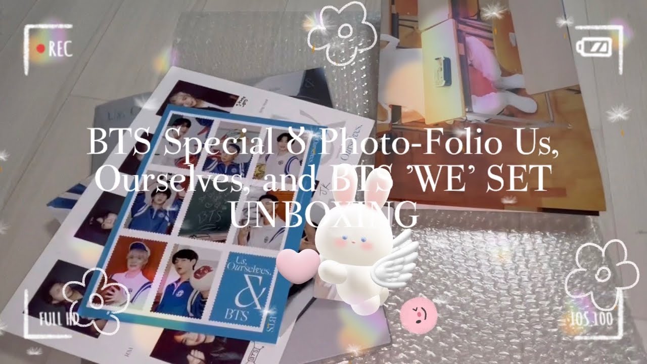 [아미로그] 방탄 단체 포토북 언박싱 | BTS Special 8 Photo-Folio Us, Ourselves, and BTS ...