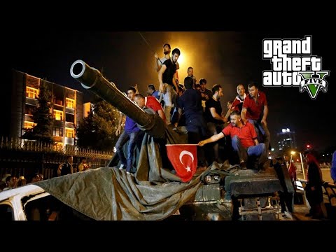RGEMİR 15 TEMMUZ DARBE GİRİŞİMİNİ ENGELLİYOR