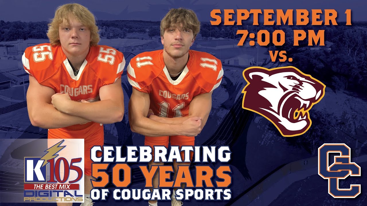 Grayson County Cougar Football vs. McLean County - YouTube