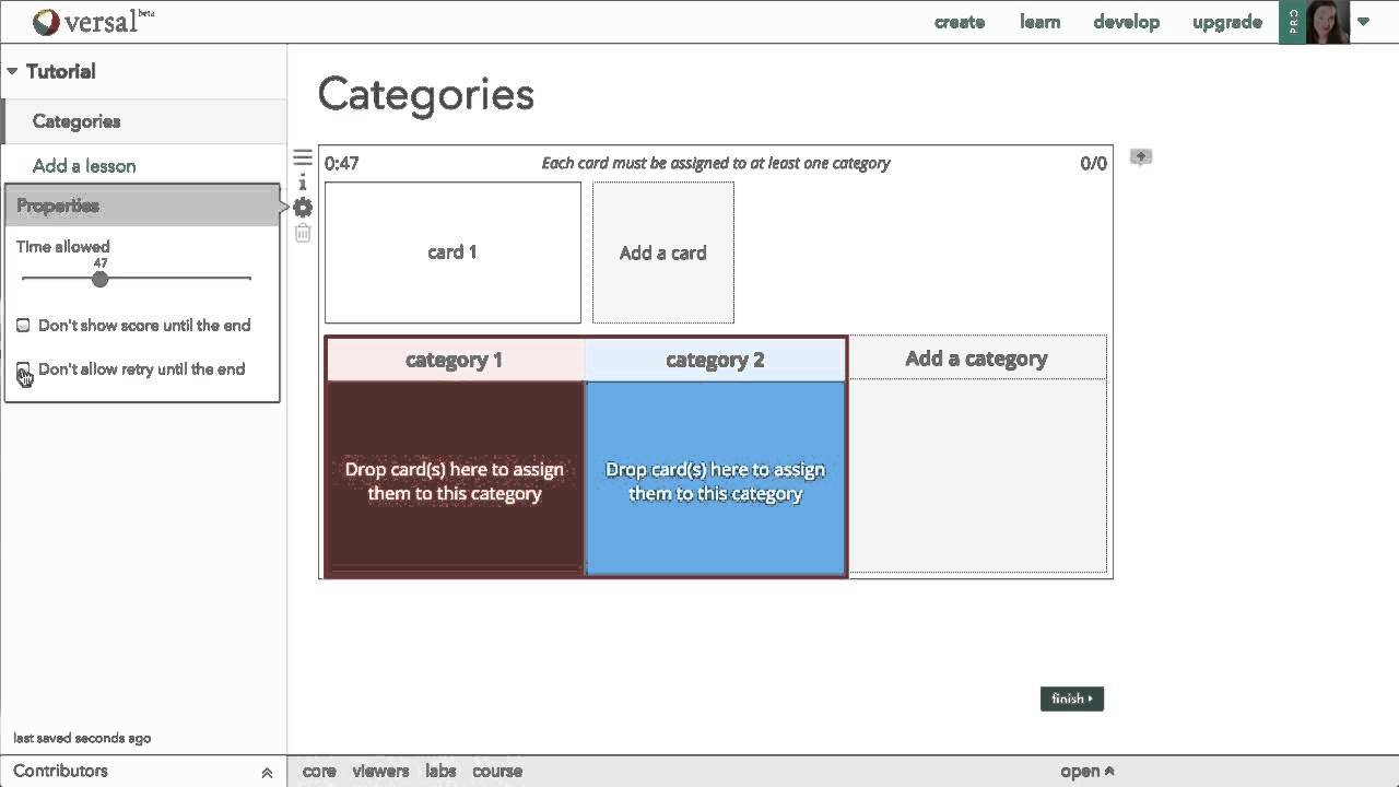 How to use: Categories gadget - YouTube