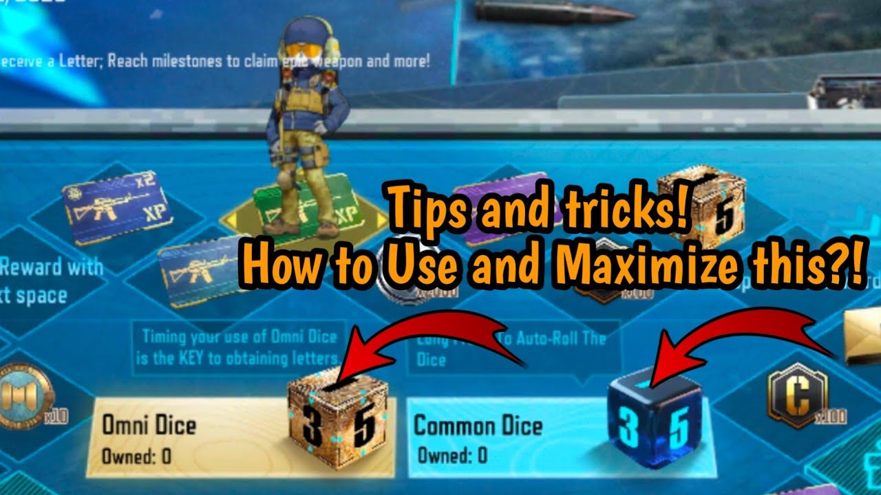 CODM MAIL CALL | OMNI DICE & COMMON DICE TIPS & TRICKS TO GET LETTERS ...