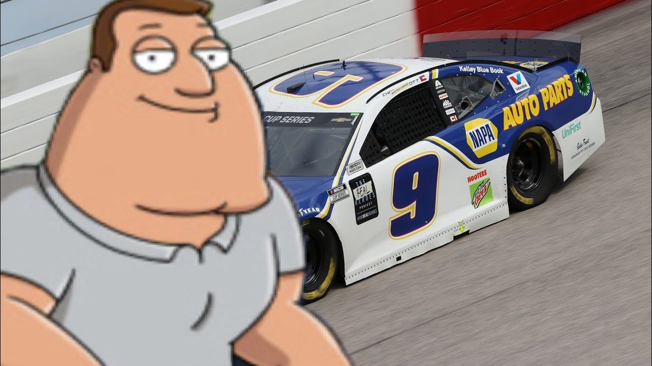 If Joe Swanson Is A Chase Elliott Fan (NASCAR Parody) - YouTube