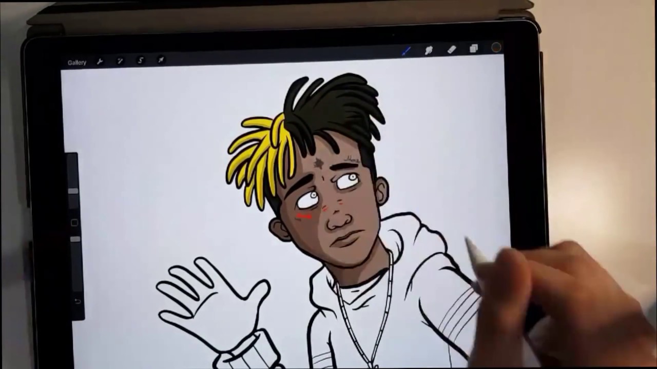 Drawing XXXTentacion Character! - YouTube