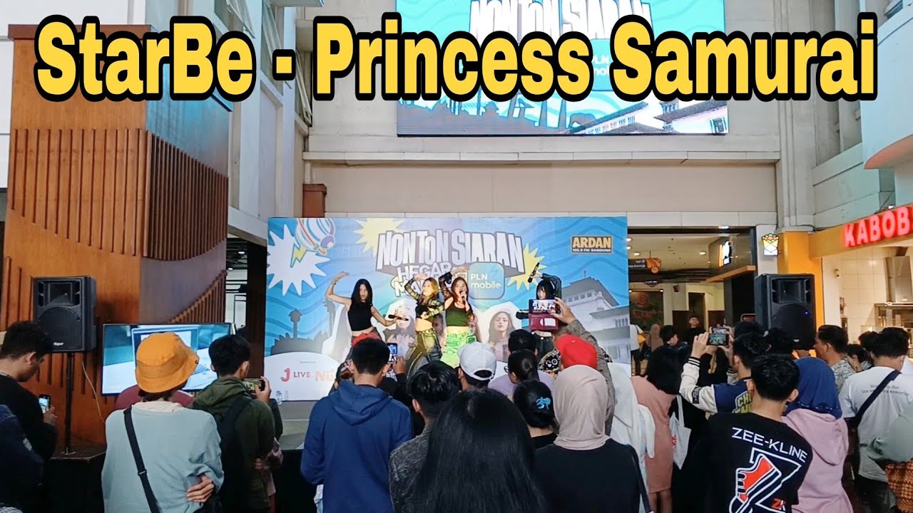 StarBe - Princess Samurai | Live at Hegarmanah by Ardan Radio 105.9 FM ...