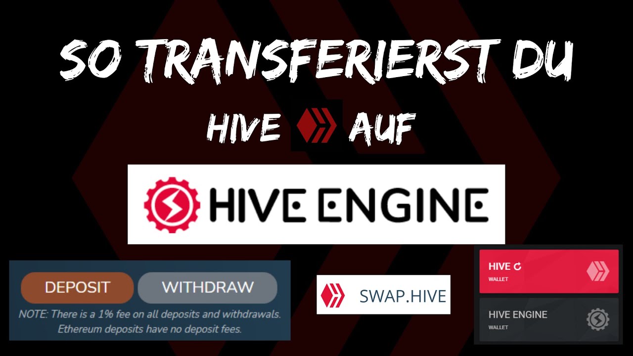 Hive auf die Hive Engine transferieren [Deutsch] - YouTube