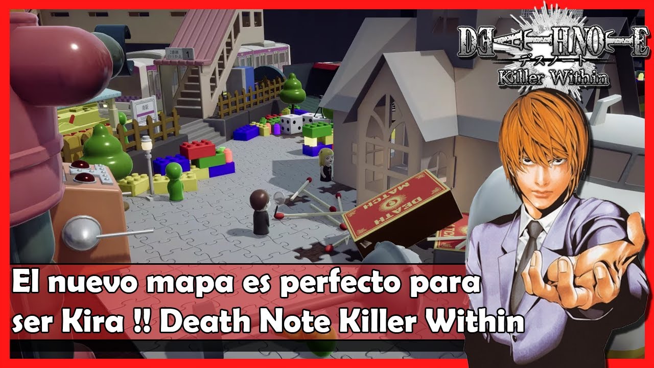 El nuevo mapa es perfecto para ser Kira !!! Death Note Killer Within ...