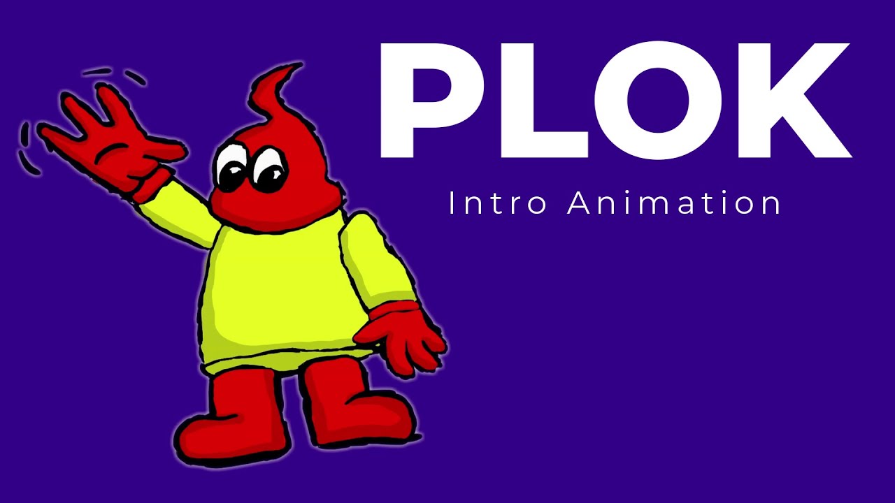 Plok Remake Intro Animation Youtube