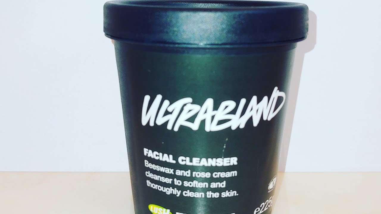 30 days Lush Ultrabland Cleanser Challange to Clear Problem Skin - YouTube