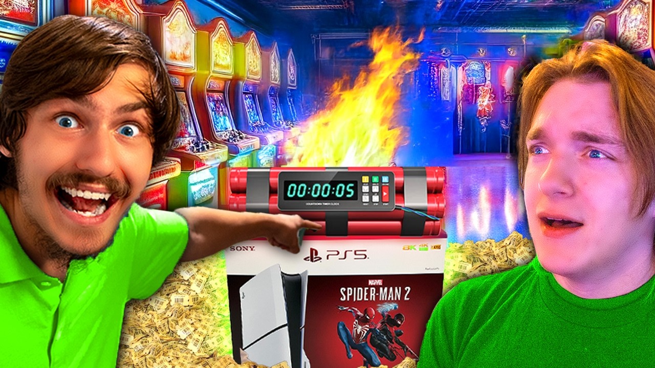 Win The ARCADE JACKPOT Before Your PS5 EXPLODES! - YouTube