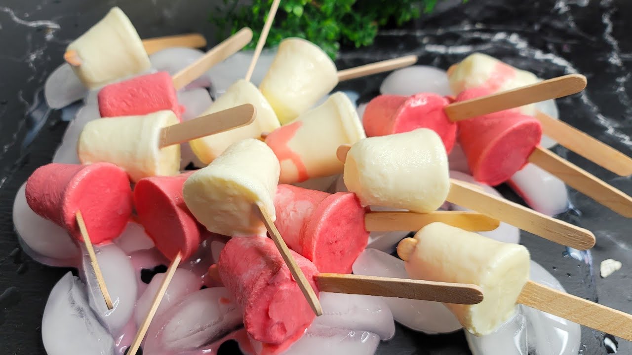 Only 3 Ingredients Milk Icecream in 15 minutes. Ghanaian Abele Walls ...