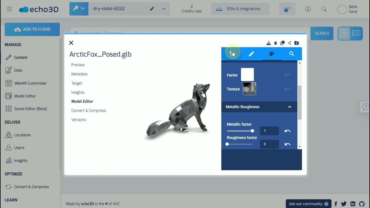 How to Use "Version Control" in the echo3D Console - YouTube
