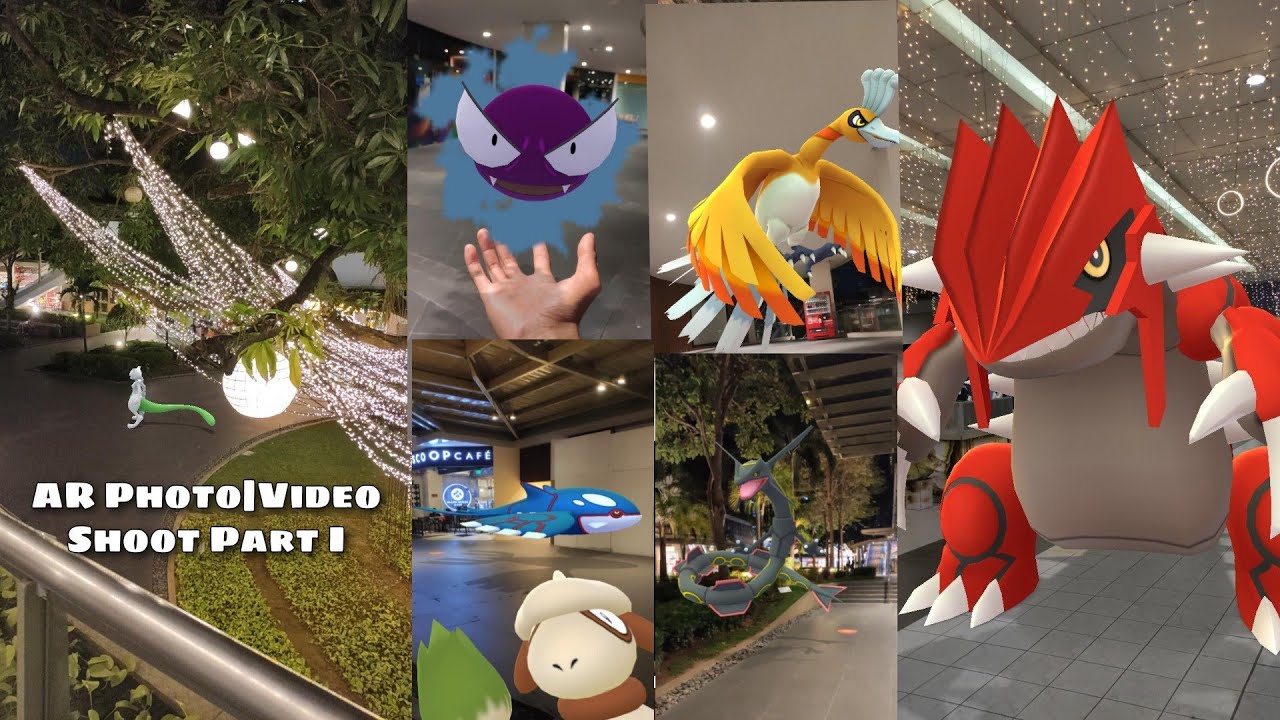 Pokemon AR Photo/Video Shoot Part l - YouTube