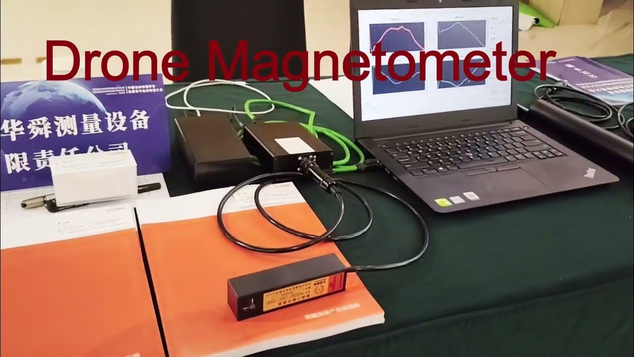 Aeromagnetic survey magnetometer drone magnetometer sensor aircraft magnetometer 3 axis ...