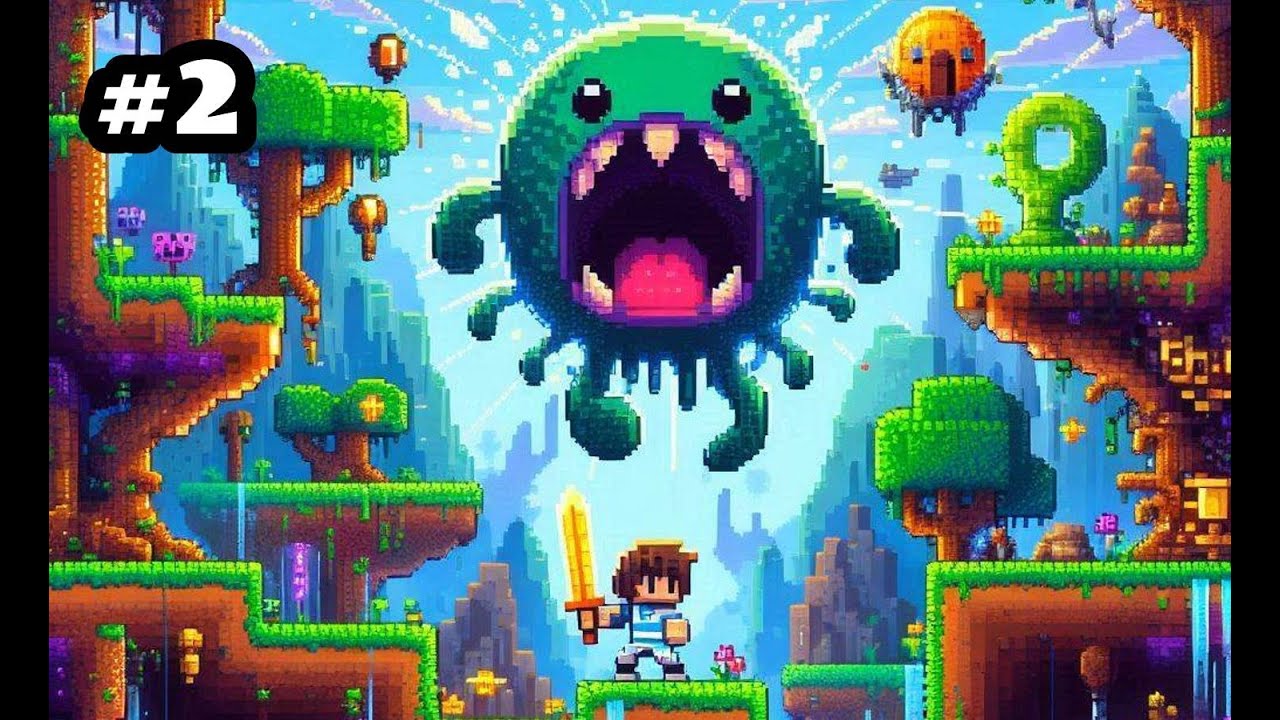 THE STORY CONTINUES! TERRARIA🏞️ | Terraria Part. 2 - YouTube