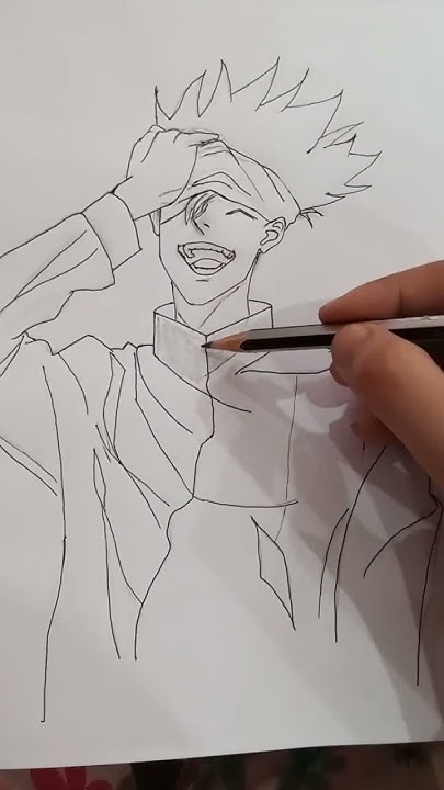 Anime Shorts Art Gojo Sataro Gojo ️ Youtube