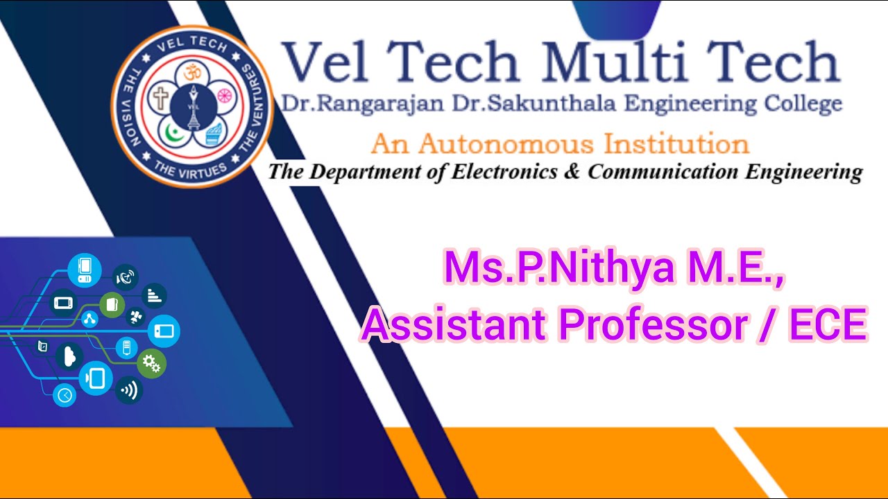Vel Tech Multi Tech-ECE | Ms.P.Nithya M.E., A.P/ECE | Table Driven ...