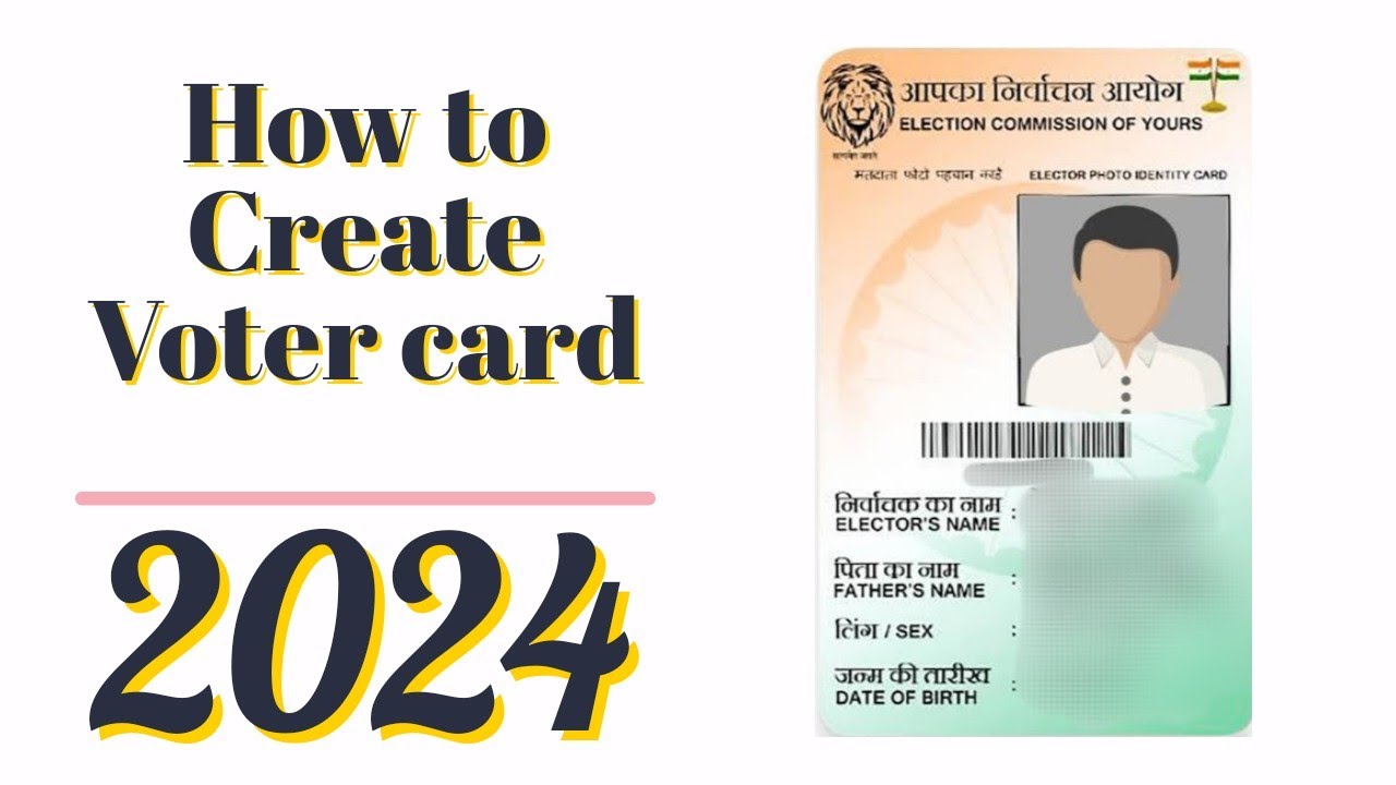 New Voter ID card apply online 2024 | Voter ID card kaise banaye - YouTube