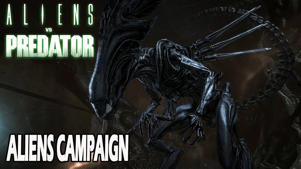 ALIENS VS PREDATOR: Aliens Campaign - Survival Horror Gameplay (No ...