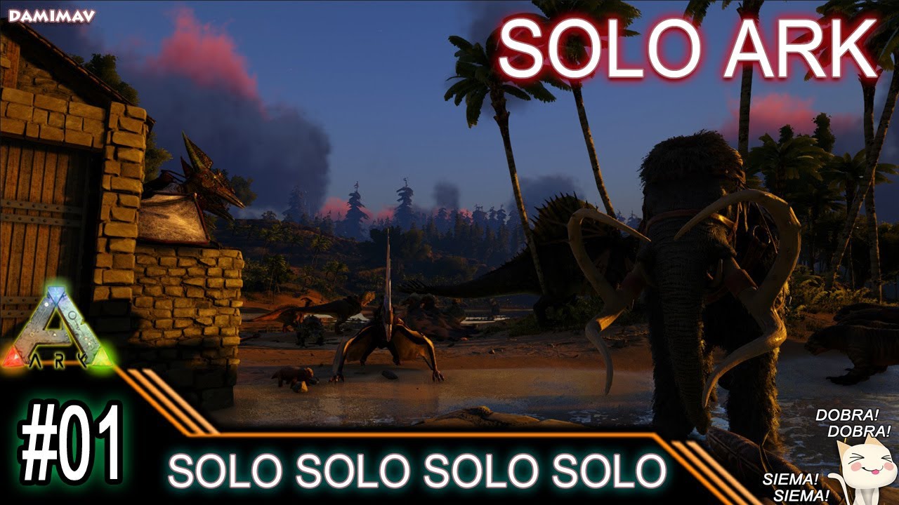 ARK SOLO SOLO SOLO SOLO #01 #arksurvivalevolved #ark #survival - YouTube