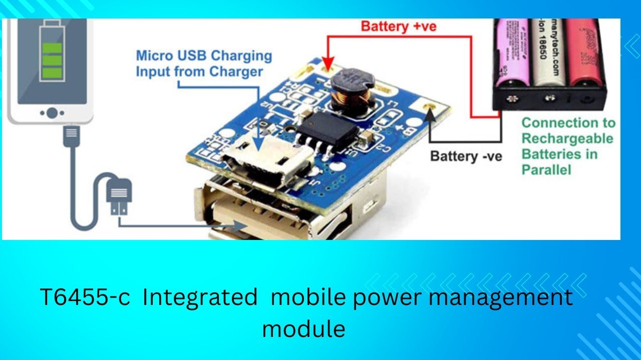 T6455- c module integrated mobile power management module - YouTube