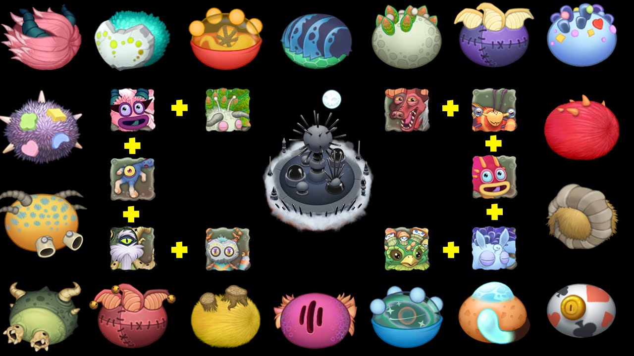 All Eggs - Elements - Breading Combinations - Mythical Island ~ My ...