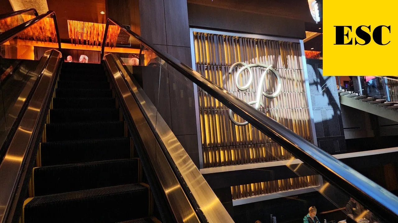 SUPER EARLY 2000 Kone E-Series Escalators - Palace Casino Resort (Biloxi, MS) - YouTube