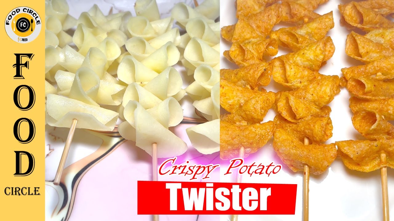 Crispy Potato Twister Recipe |Potato Twister Recipe |Ramadan Special ...