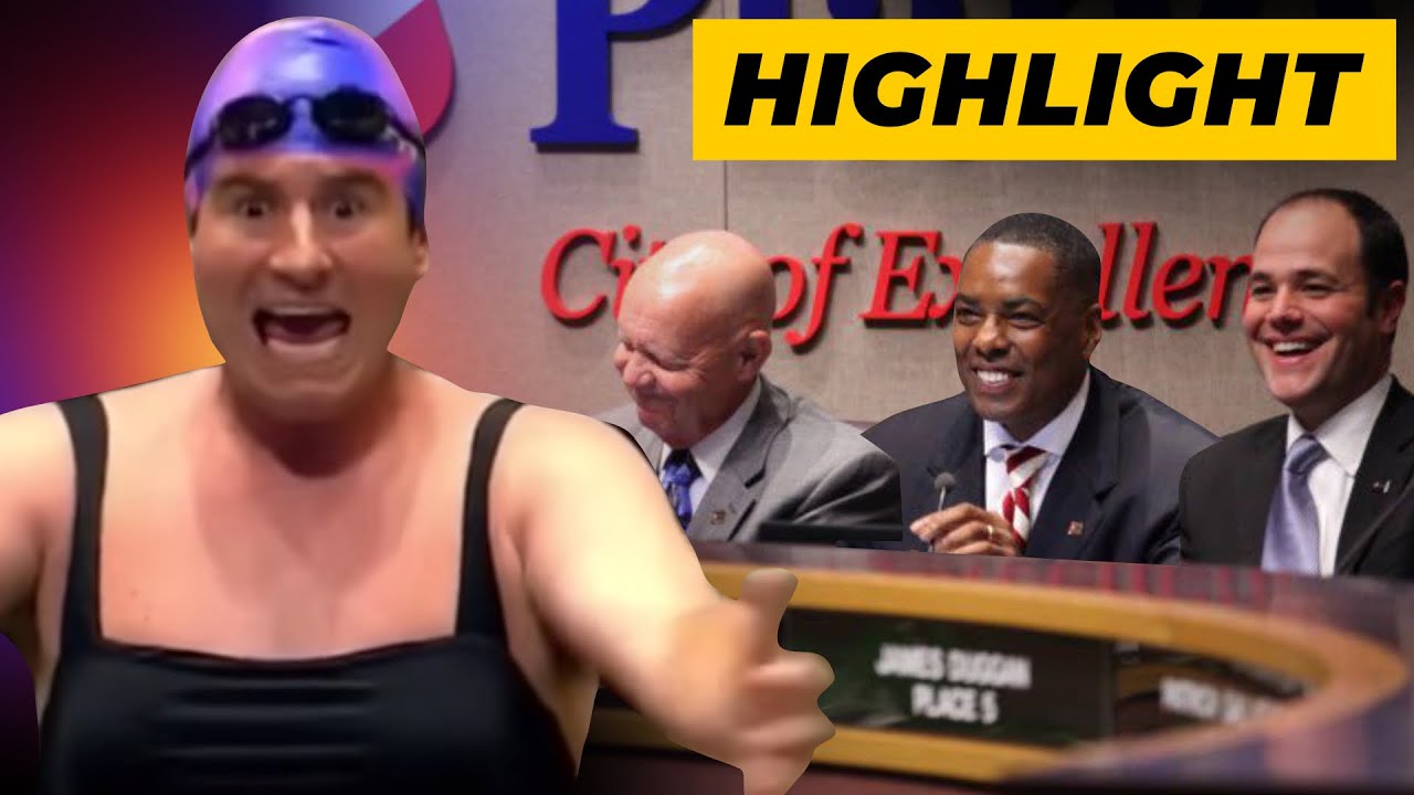 Alex Stein on Dressing Up As a Female Swimmer to Roast City Council ...