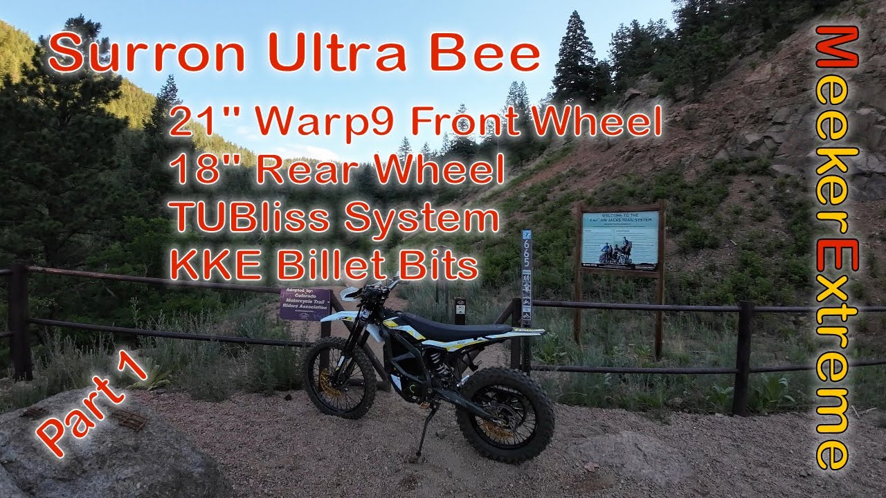 Surron Ultra Bee Warp9 Range Test - Part 1 - YouTube